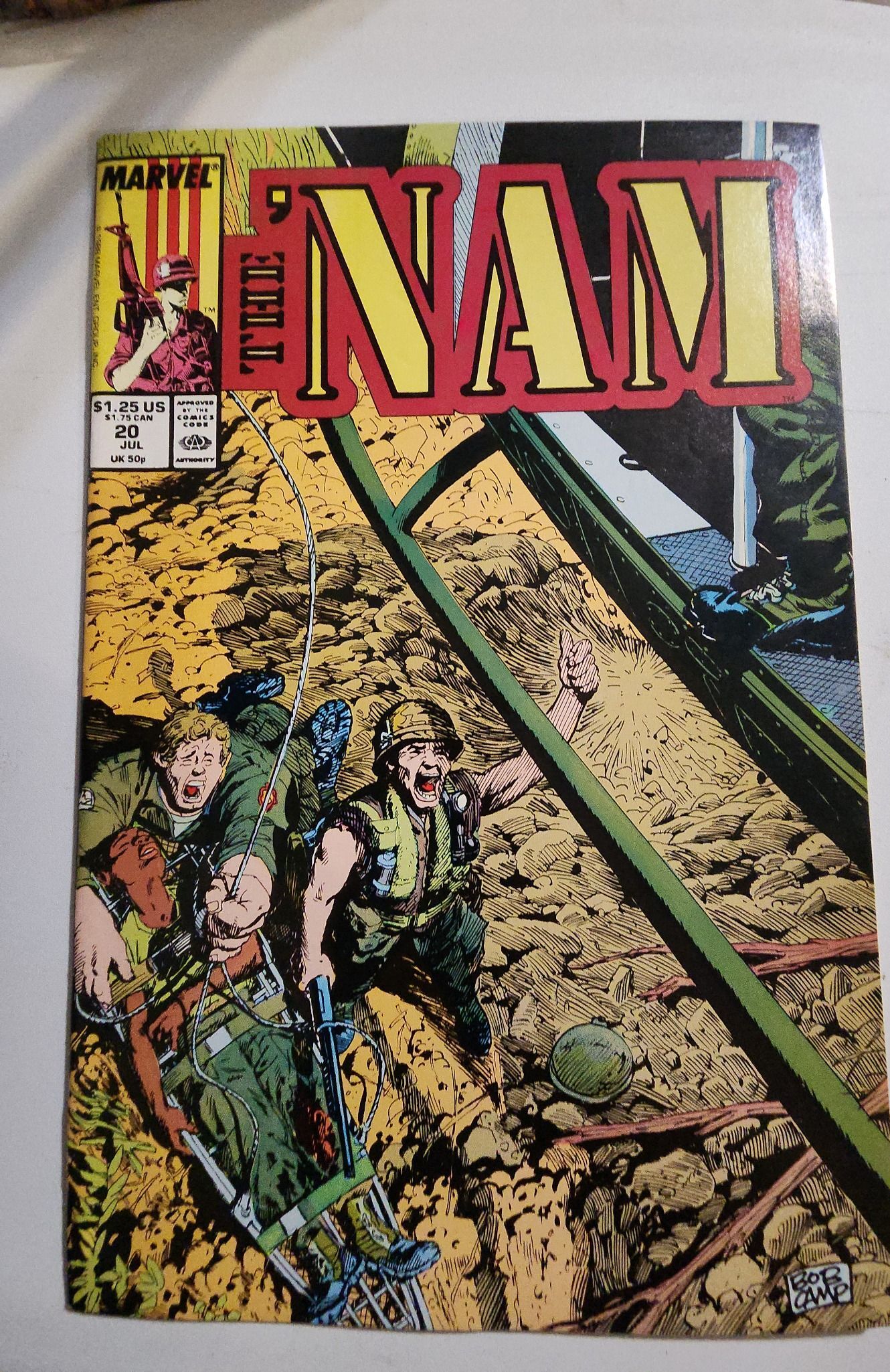 The 'Nam Magazine #20 (1989) | Comic Books - Copper Age, Marvel, War ...