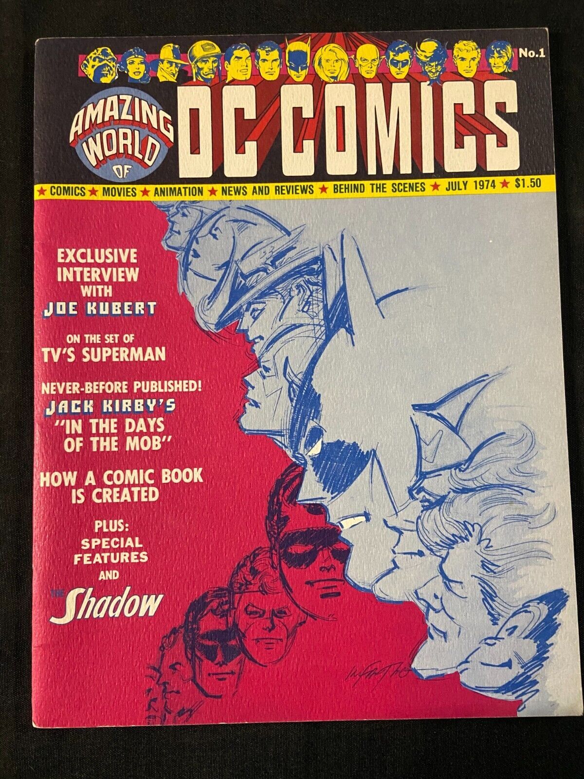 The Amazing World of DC Comics Number 1 VF Jack Kirby's "IN the Days of ...