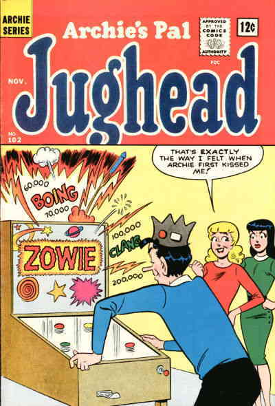 Archie's Pal Jughead #102 POOR ; Archie | low grade comic November 1963 ...