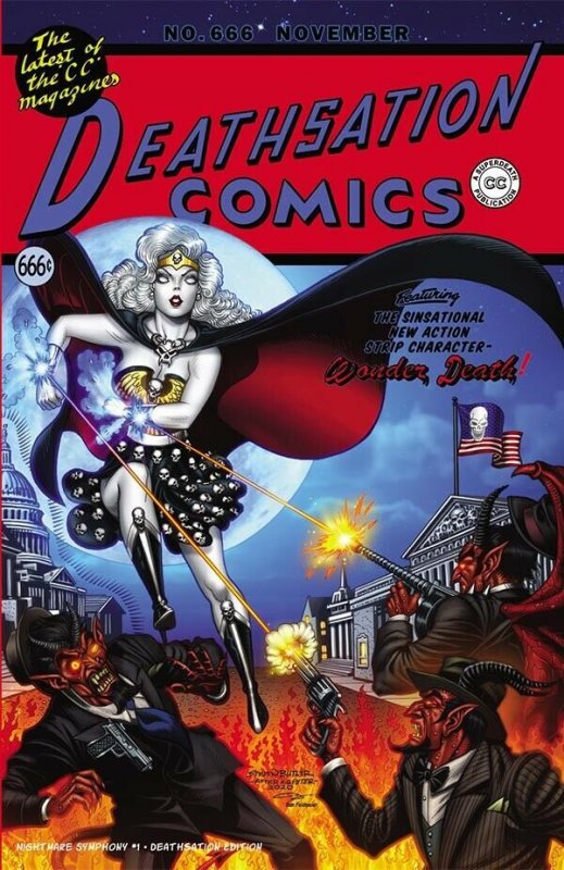 Lady Death #1 Deathsation Sensation Comics #1 Wonder Woman Homage ...