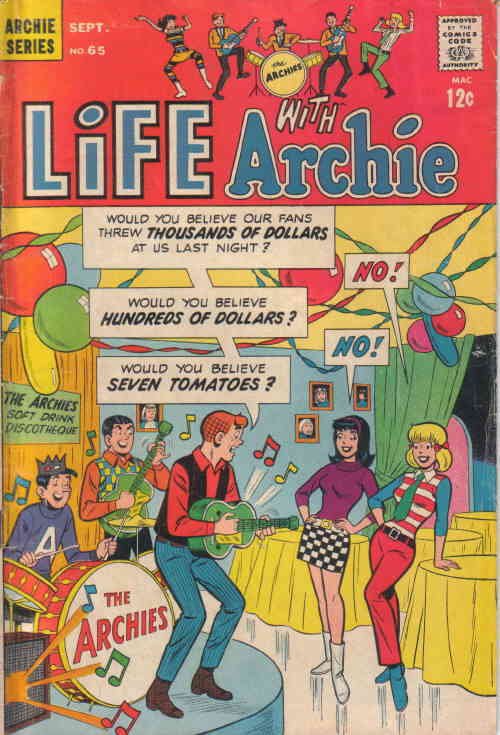 Life with Archie #65 POOR ; Archie | low grade comic September 1967 the ...