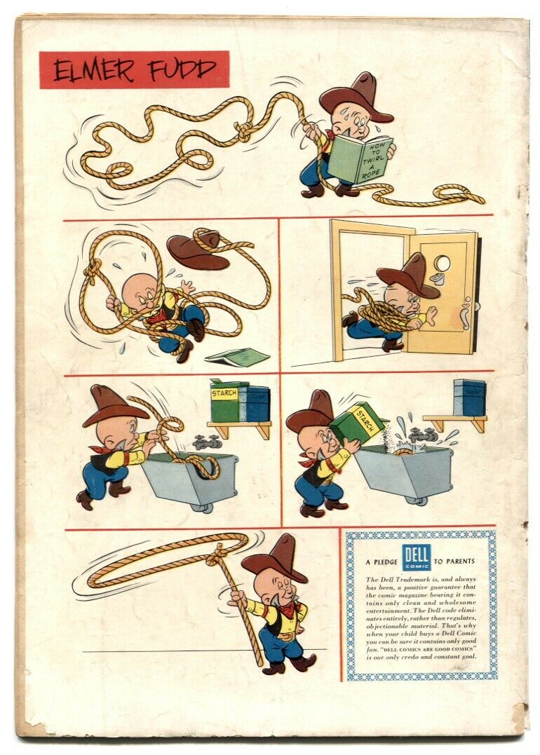 Elmer Fudd-Four Color Comics #689 1956 -Hot Dog cover | Comic Books ...