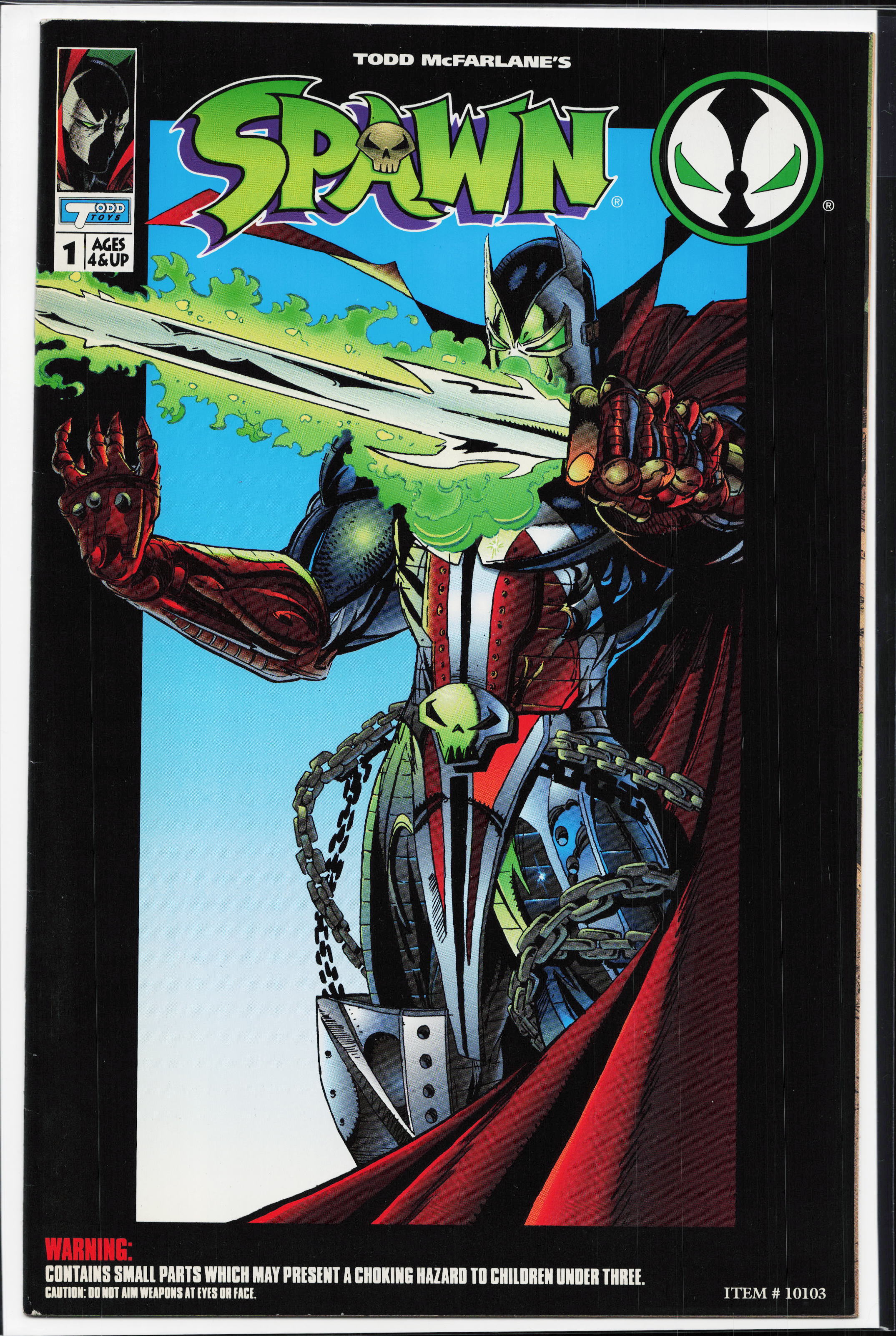 Medieval Spawn Figure (1994) Medieval Spawn | Comic Books - Modern Age, Image Comics, Horror ...