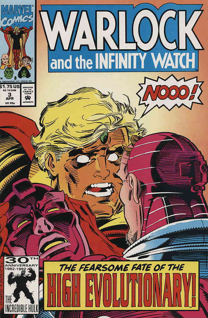 Warlock and the Infinity Watch #3 FN ; Marvel | High Evolutionary | Comic Books - Modern Age ...