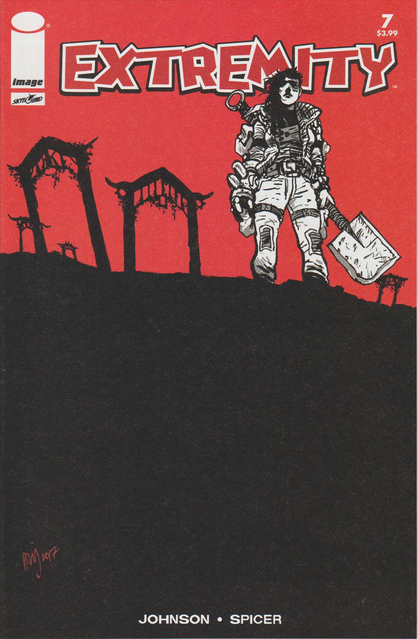 Extremity #7B FN ; Image | Skybound - Walking Dead tribute cover ...