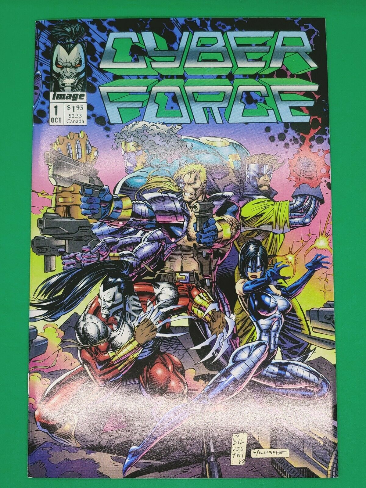 Cyber Force #1 "The Tin Men of War: Part 1 of 4" 1st Series NM Image ...