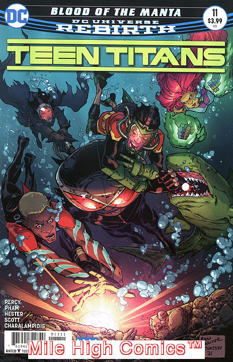 TEEN TITANS (2016 Series) (DC REBIRTH) #11 Fine Comics Book | Comic ...