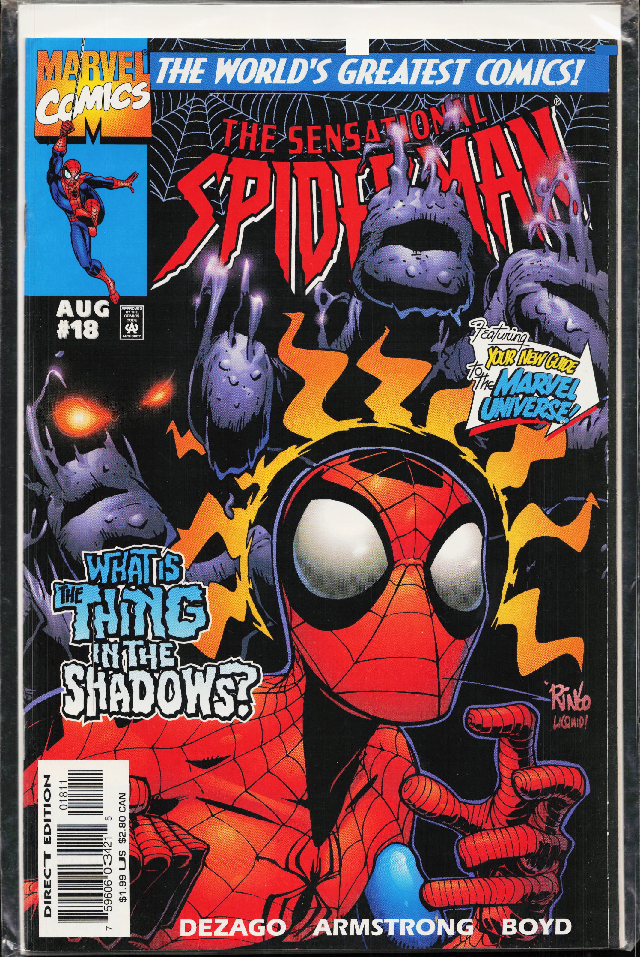 The Sensational Spider-Man #18 (1997) Spider-Man | Comic Books - Modern ...