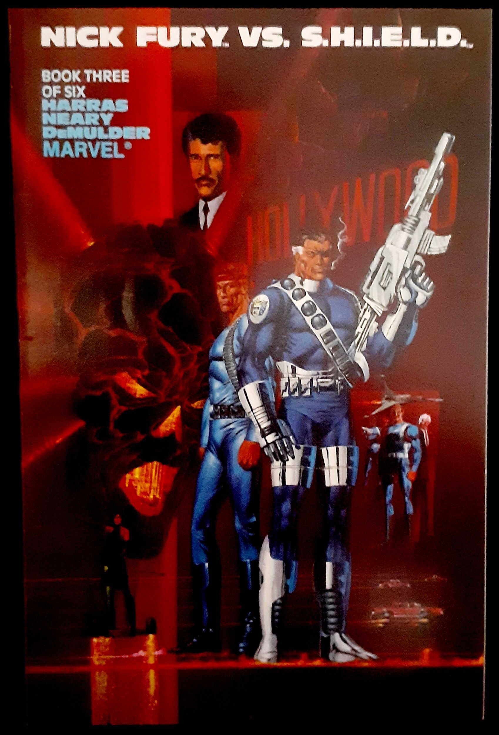 Nick Fury Shield #3 (1988) Mint Gem! Iconic Special-Ops Cover! Graphic ...