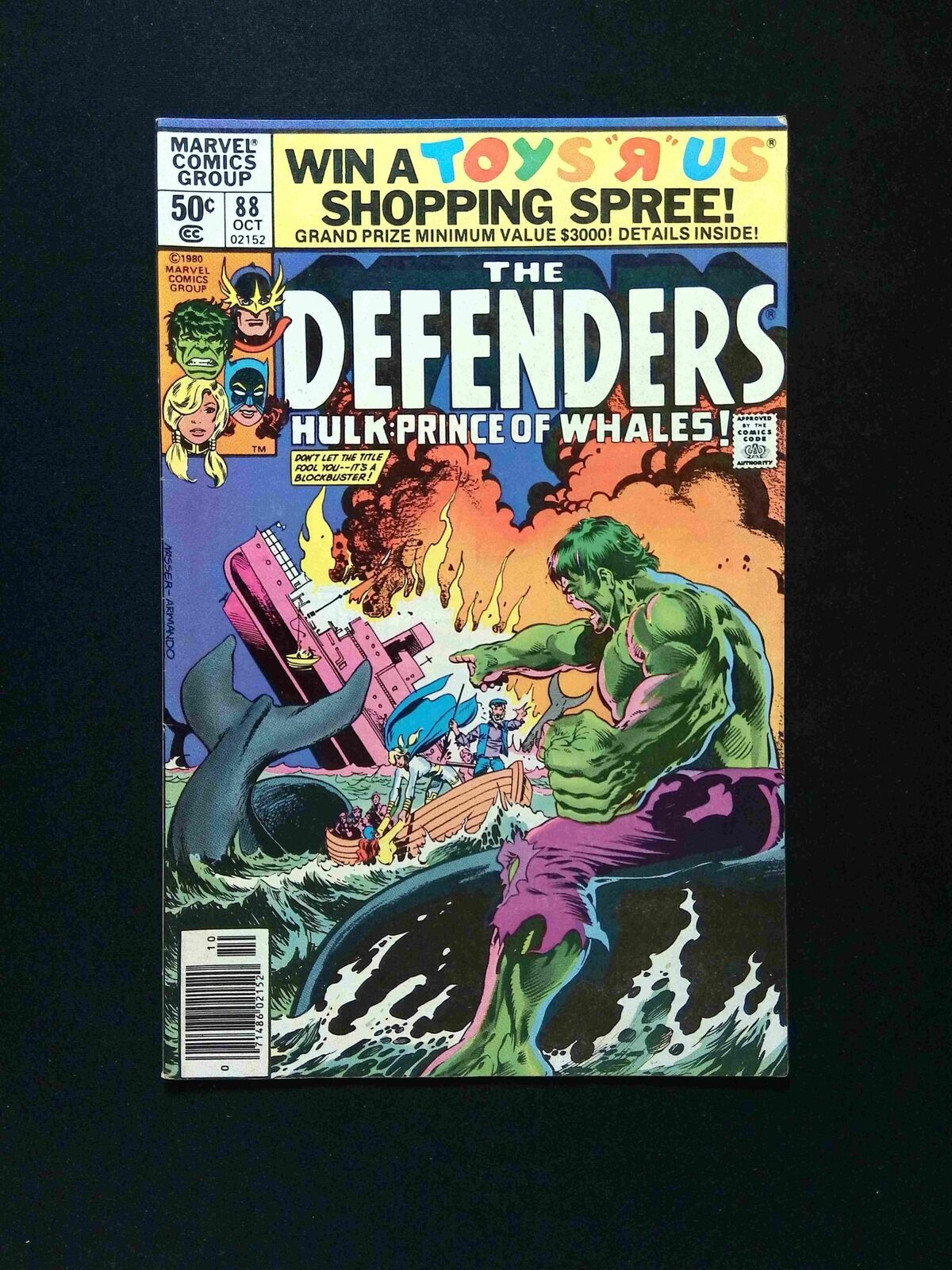 Defenders #88 MARVEL Comics 1980 FN NEWSSTAND | Comic Books - Bronze ...