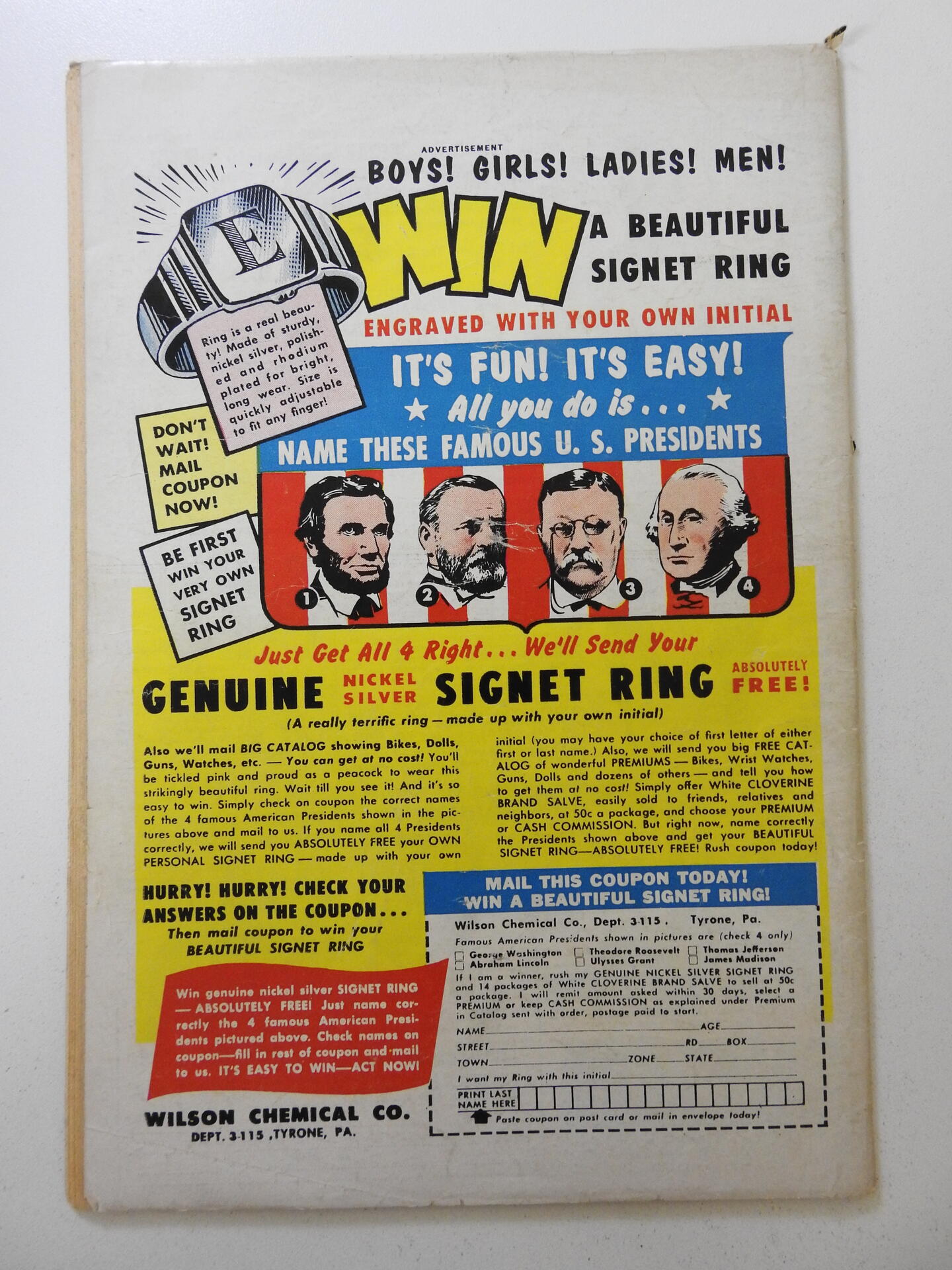 Adventure Comics #274 (1960) "The Monster That Stalked Smallville ...