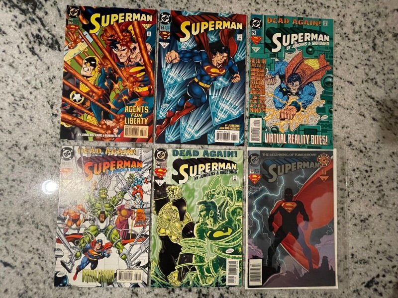 6 Superman DC Comic Books # 0 94 95 96 98 99 Batman Flash Atom Arrow ...