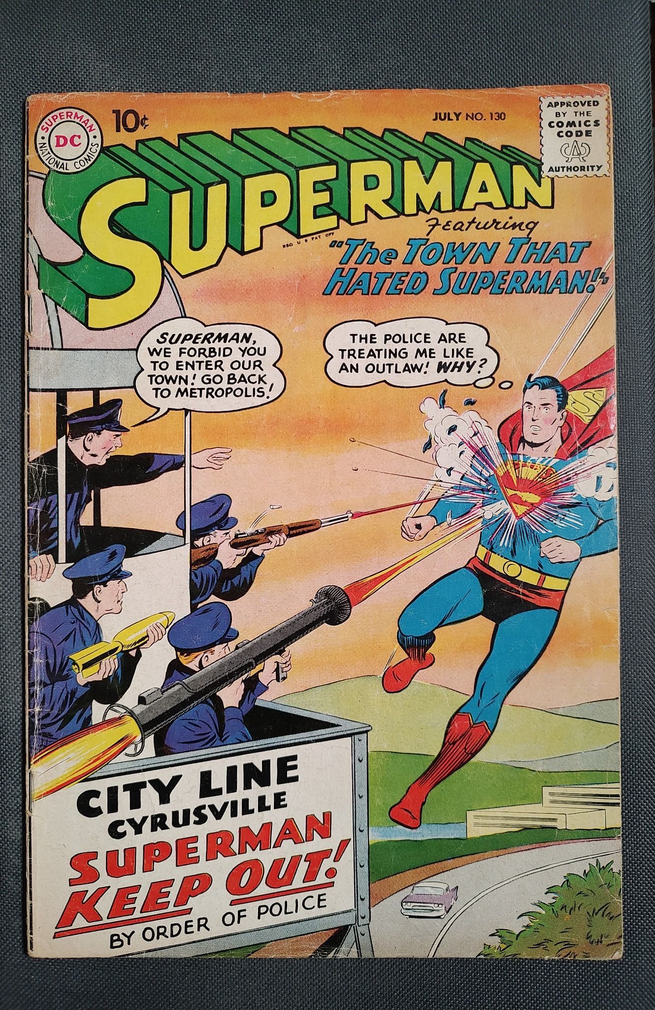 Superman #130 (1959) | Comic Books - Silver Age, DC Comics, Superman ...