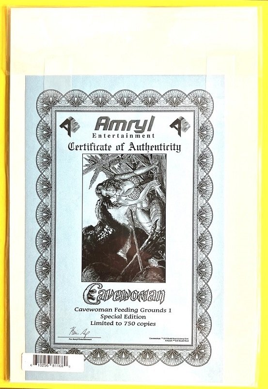 Cavewoman Feeding Grounds 1 Budd Root Special Edition AMRYL (2012 ...