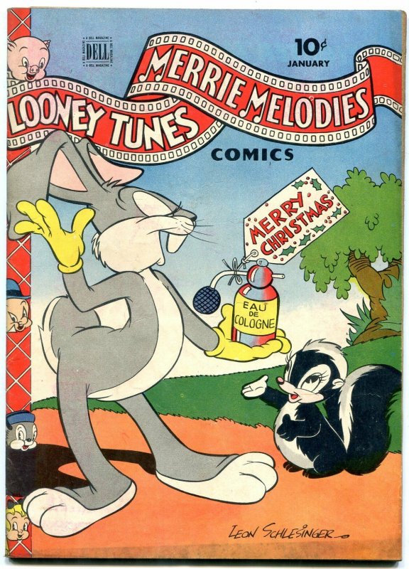 Looney Tunes and Merrie Melodies #39 1945-Porky-Bugs FN/VF | Comic ...