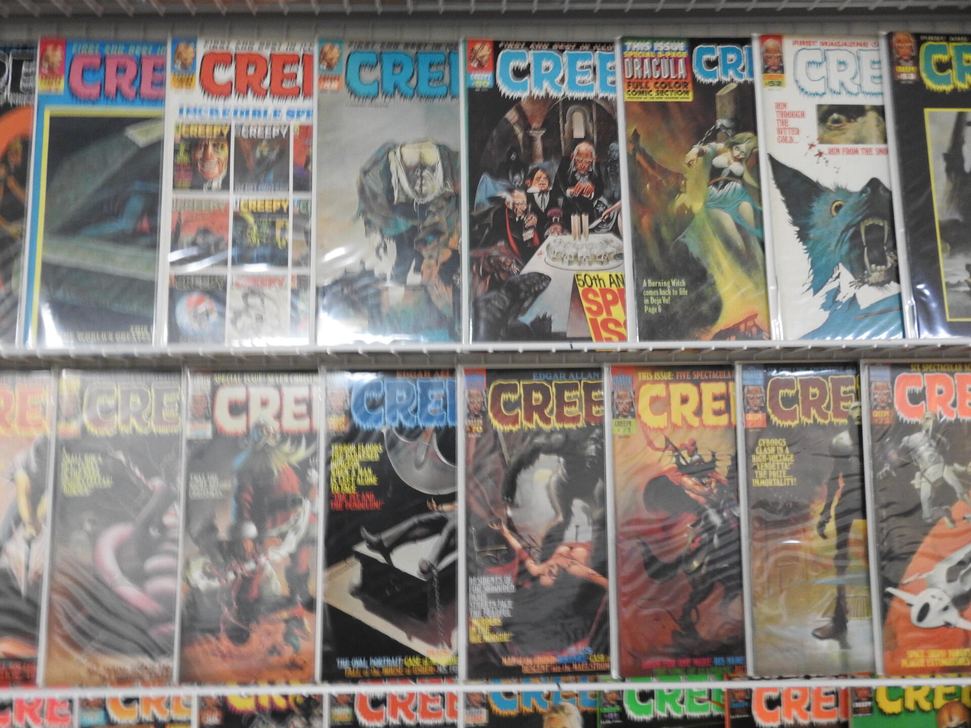 Creepy #1-146 and '68-'72 Annuals Complete Set! Beautiful Fine/VF A ...