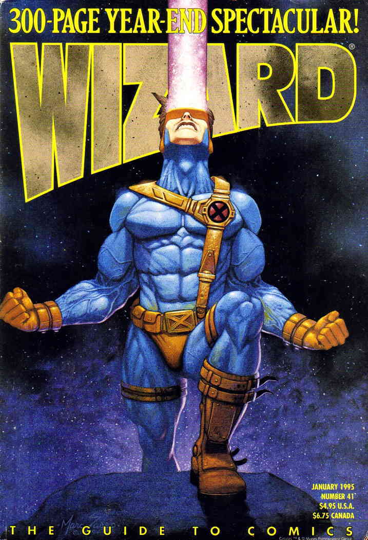 Wizard: The Comics Magazine #41B VF ; Wizard | Cyclops | Comic ...