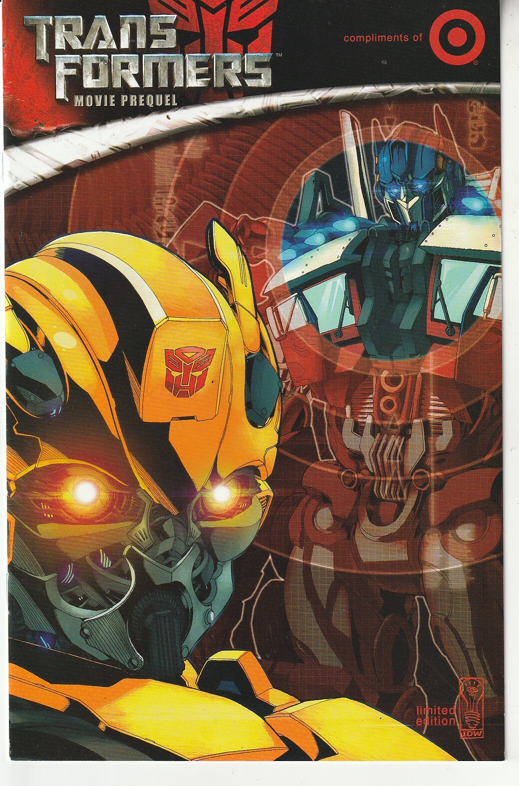 Transformers: Movie Prequel: Target Free Comic (2007) | Comic Books ...