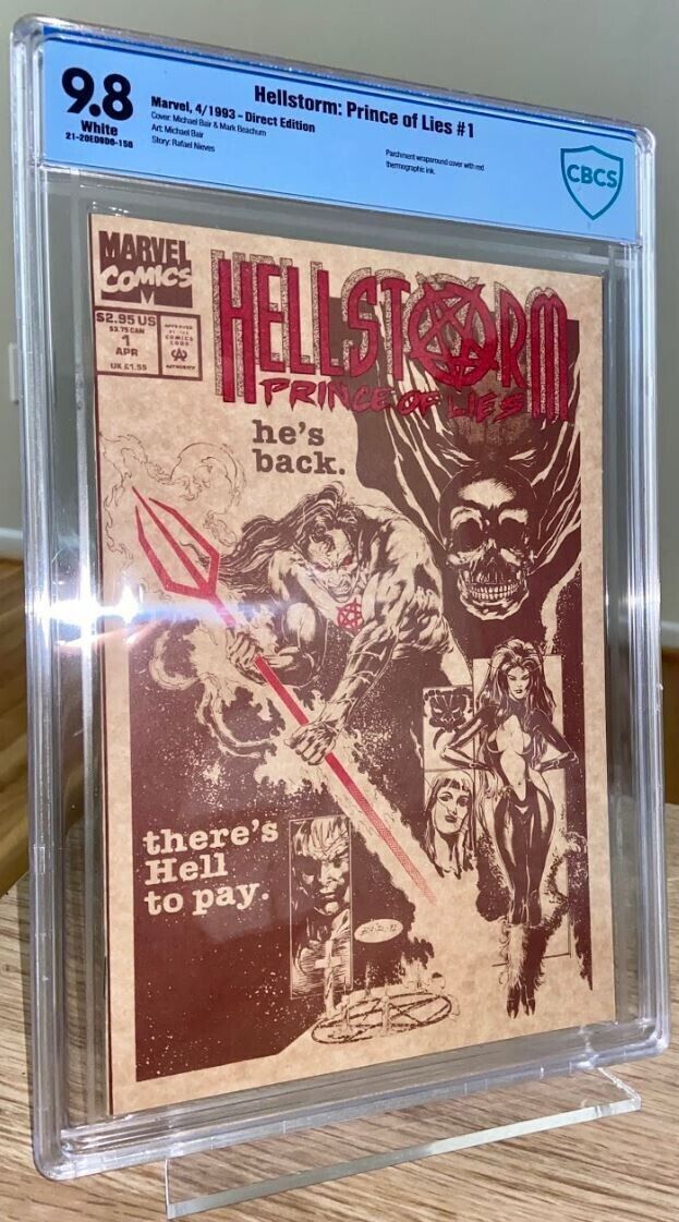 Hellstorm 1 - 1st App. (Dr. Siegel, Shaitan, and Jack Riley) CBCS 9.8 - New Slab | Comic Books ...