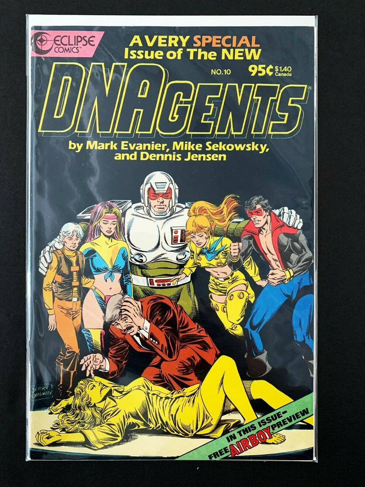 New Dnagents #10 Eclipse Comics 1986 Nm- | Comic Books - Copper Age, Eclipse / HipComic