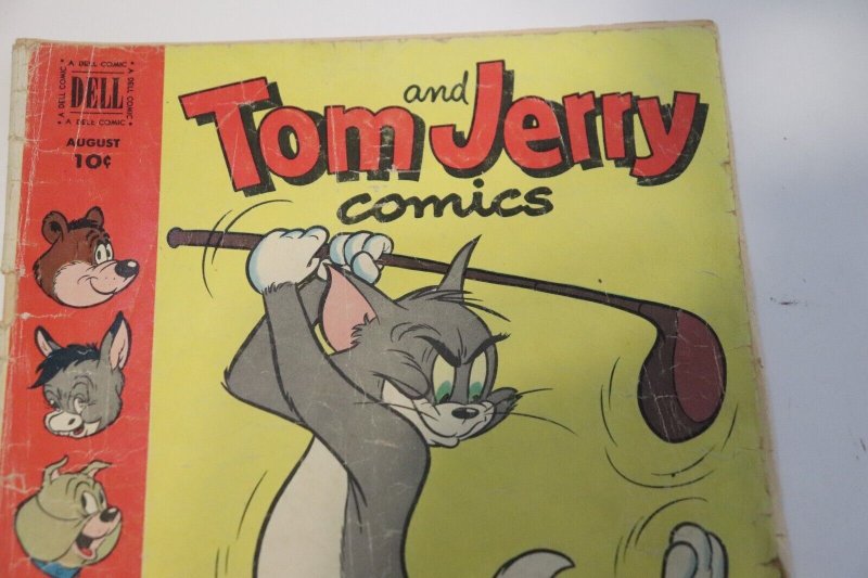 Tom and Jerry Dell Comics #97 August 1952 Vintage Comic | Comic Books ...