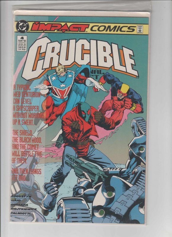 Crucible #4 (1993) | Comic Books - Modern Age, Superhero / HipComic