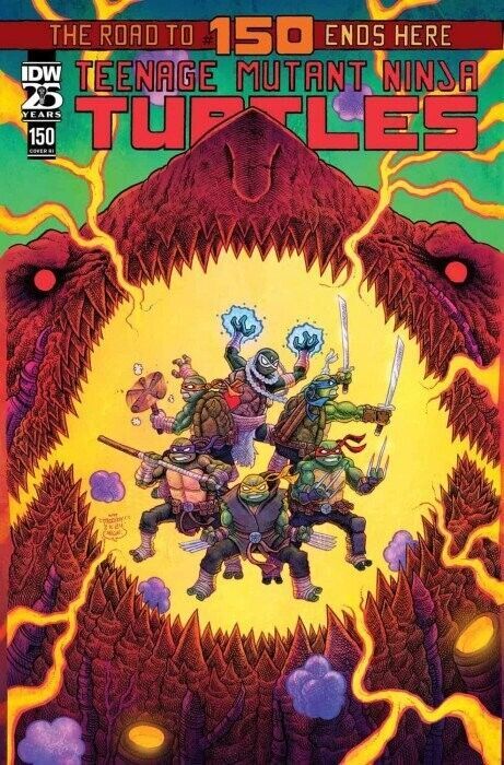 Teenage Mutant Ninja Turtles #150 1:10 Buster Moody Variant IDW NM ...