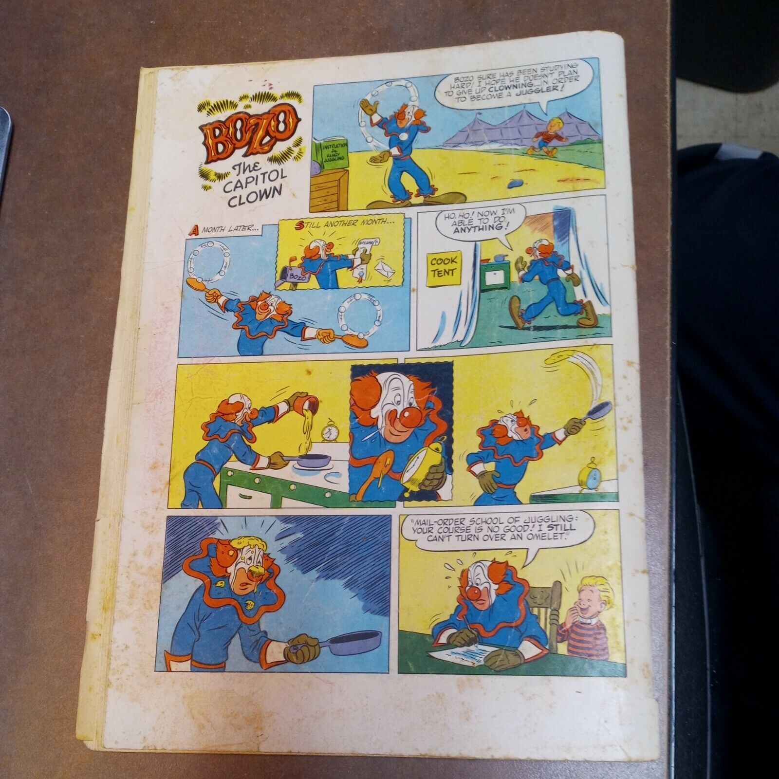 Bozo The Clown #6 July 1952 Visits Sandman’s Castle golden age precode ...