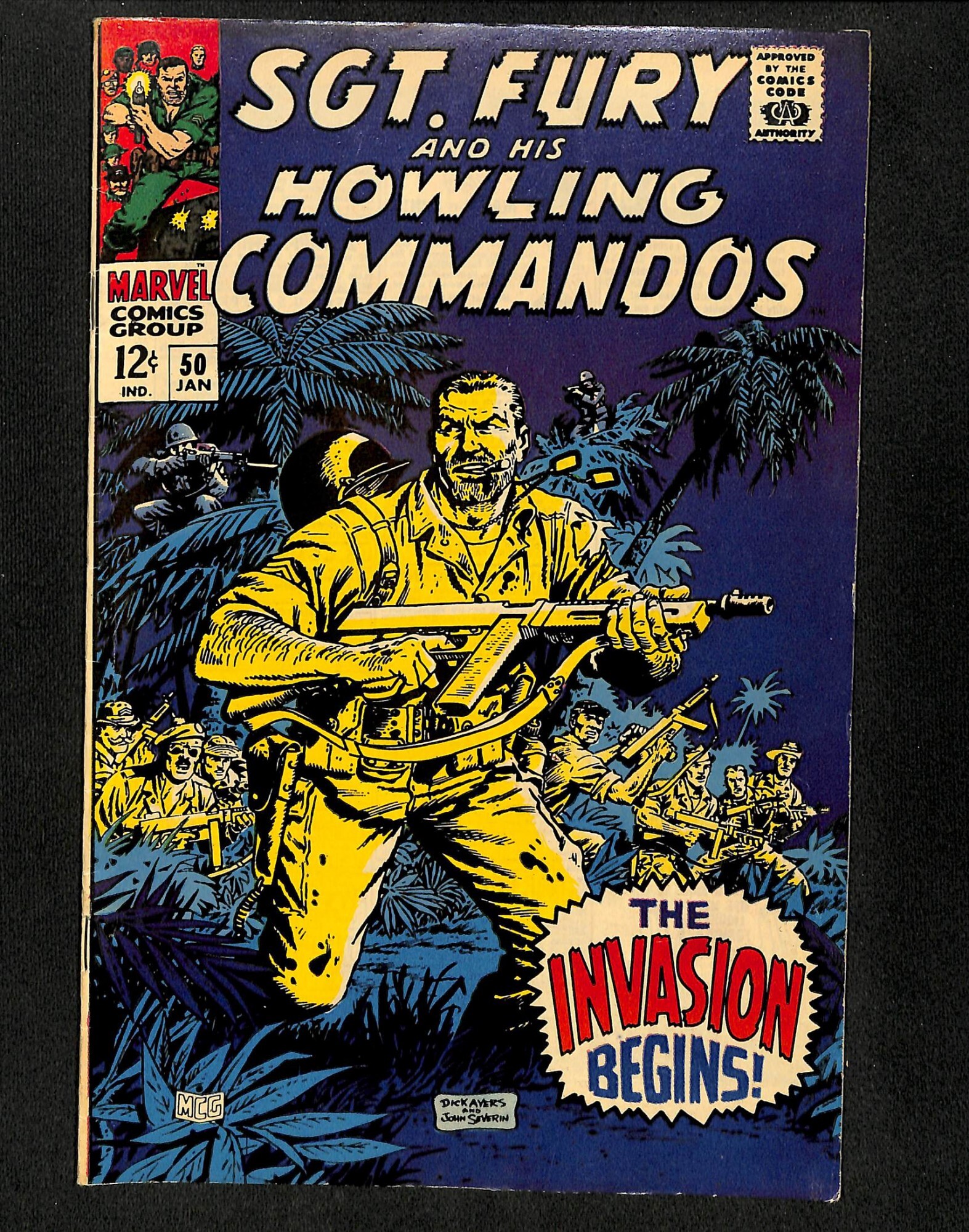Sgt. Fury and His Howling Commandos #50 | Full Runs & Sets, Marvel, Sgt ...