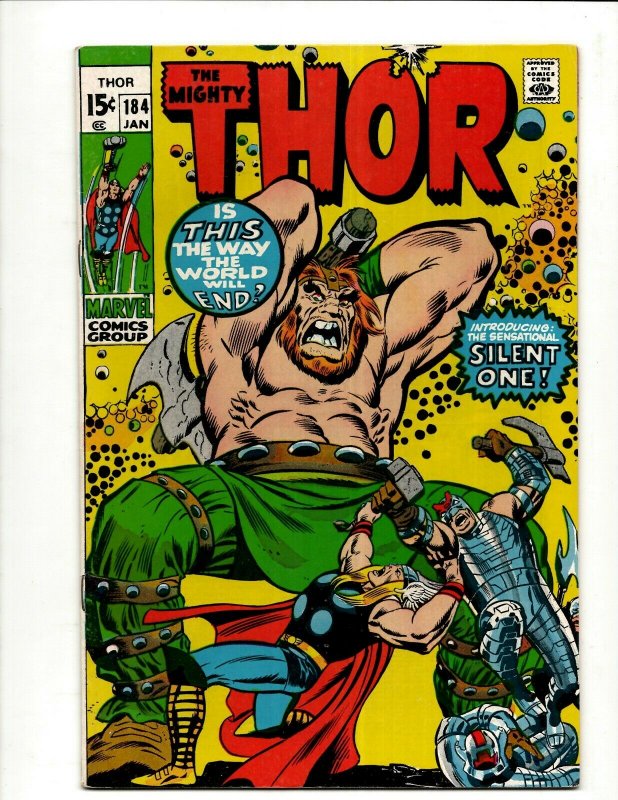 Mighty Thor # 184 VF Marvel Comic Book Odin Loki Asgard Enchantress ...