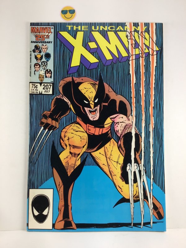 The Uncanny X-Men #207 (1986) key Iconic covered by John Romita Jr ...