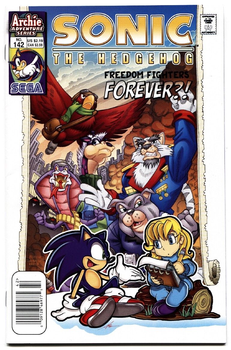 Sonic The Hedgehog #142 2004-archie Comics-sega nm | Comic Books ...