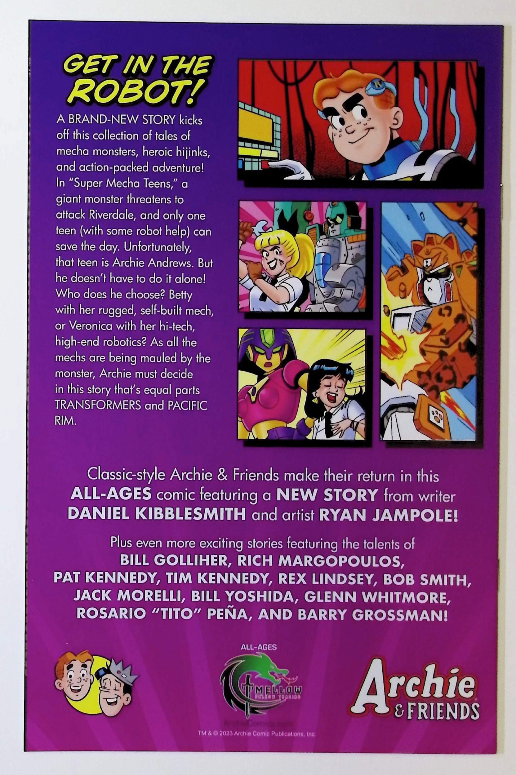 Archie & Friends: All Action! #1 Bill Galvan Homage NM | Comic Books ...