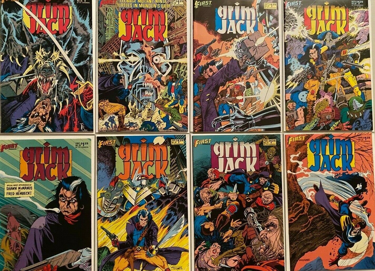 Grimjack comic run from:#1-49 8.0 VF (1984-88) | Comic Books - Modern ...