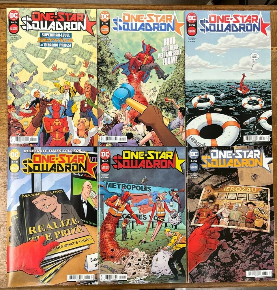 One-Star Squadron (2021) #'s 1 2 3 4 5 6 Complete Mark Russell Steve ...