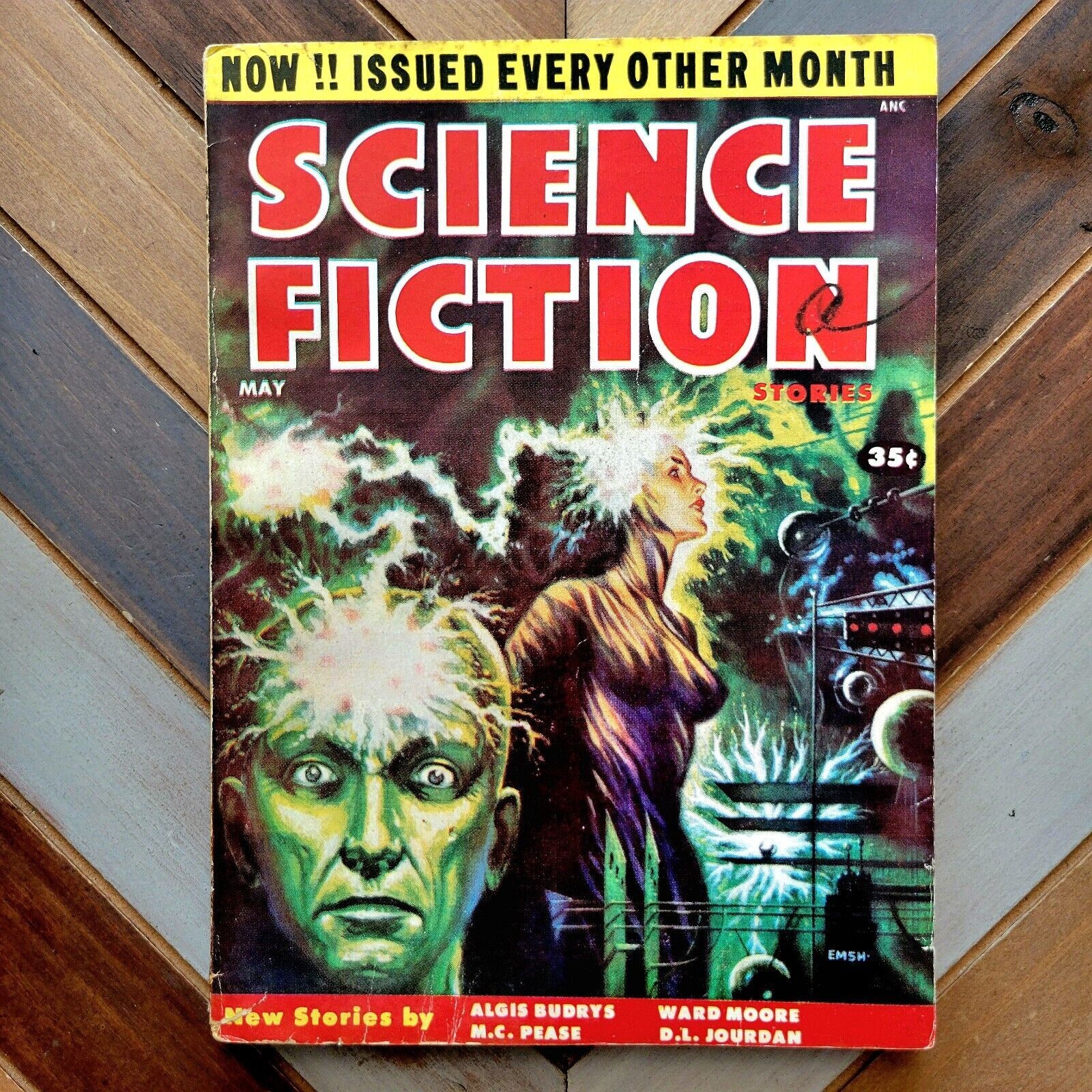Science Fiction Stories Vol.5 #6 FN (Columbia 1955) Budrys, Contant ...