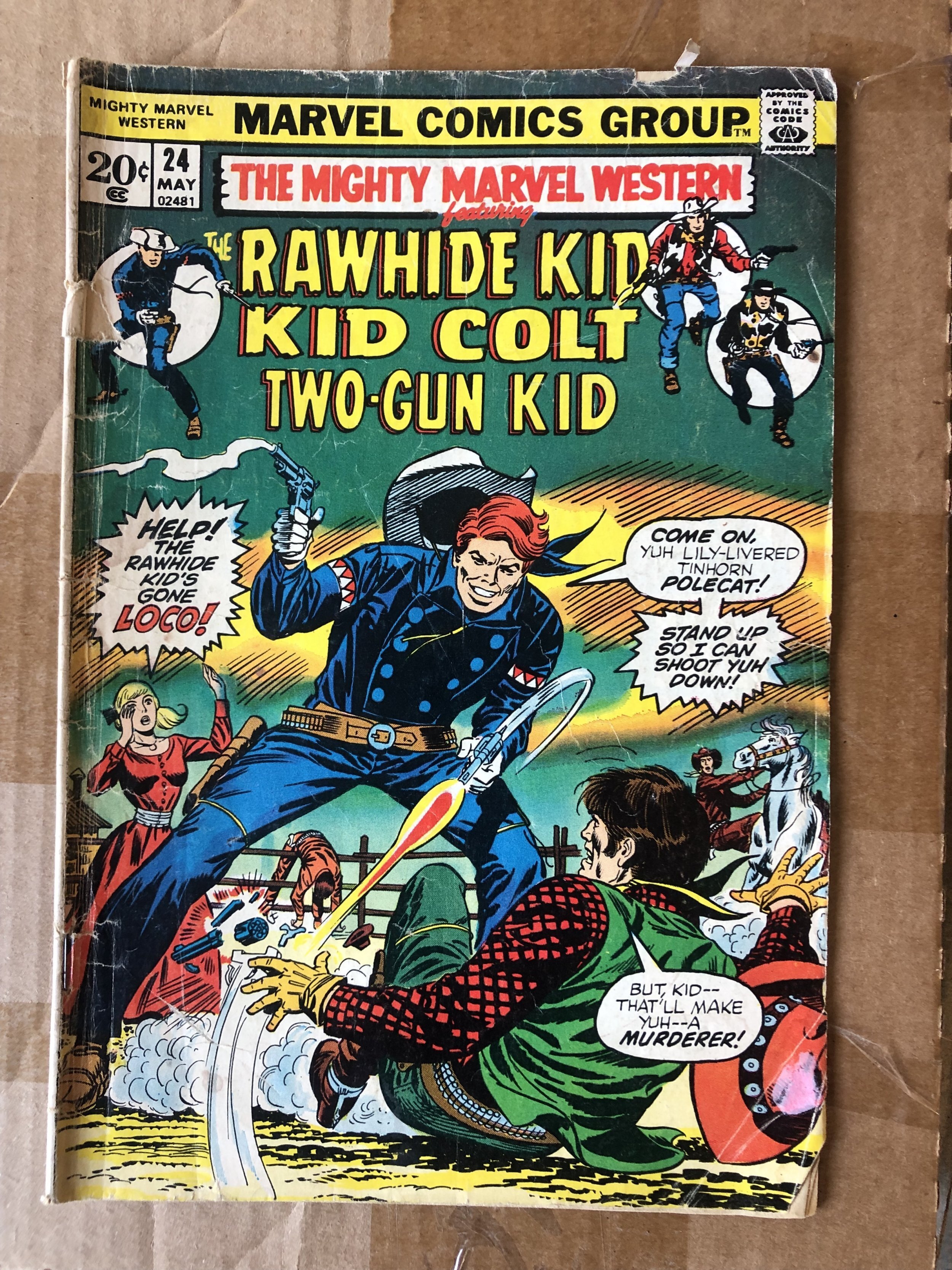 The Mighty Marvel Western #24 (1973) | Comic Books - Bronze Age, Marvel ...