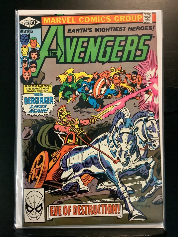 The Avengers #208 (1981) | Comic Books - Bronze Age, Marvel / HipComic