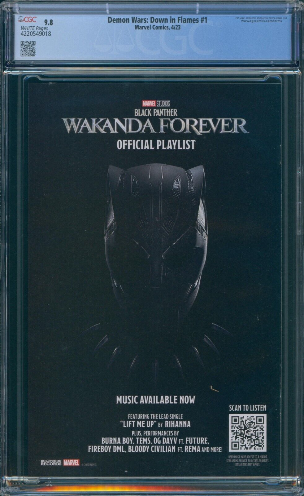 Peach Momoko Demon Wars Down In Flames #1 CGC 9.8 Cover A Marvel 2023 ...