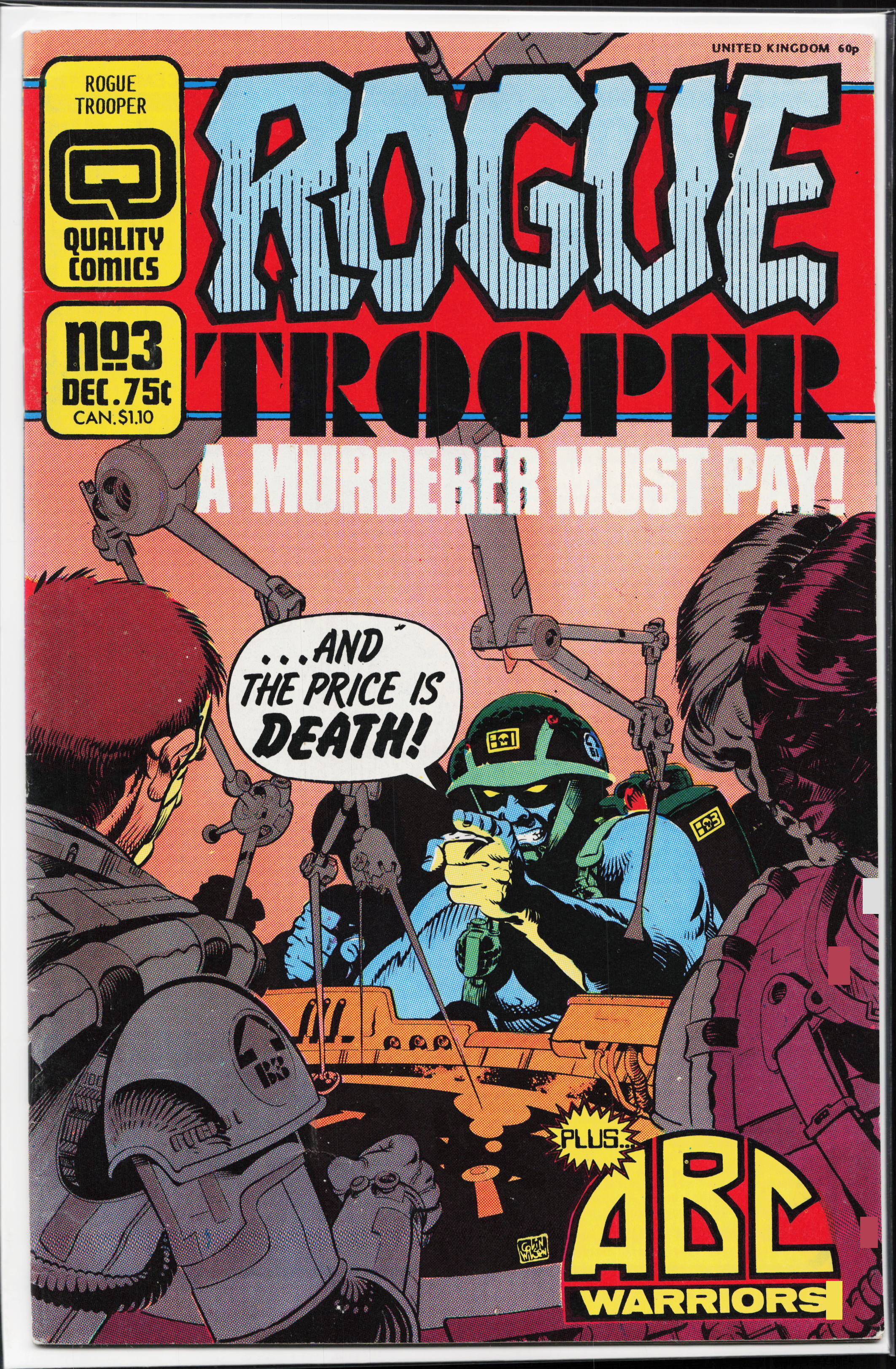Rogue Trooper #3 (1986) Rogue Trooper | Comic Books - Copper Age ...
