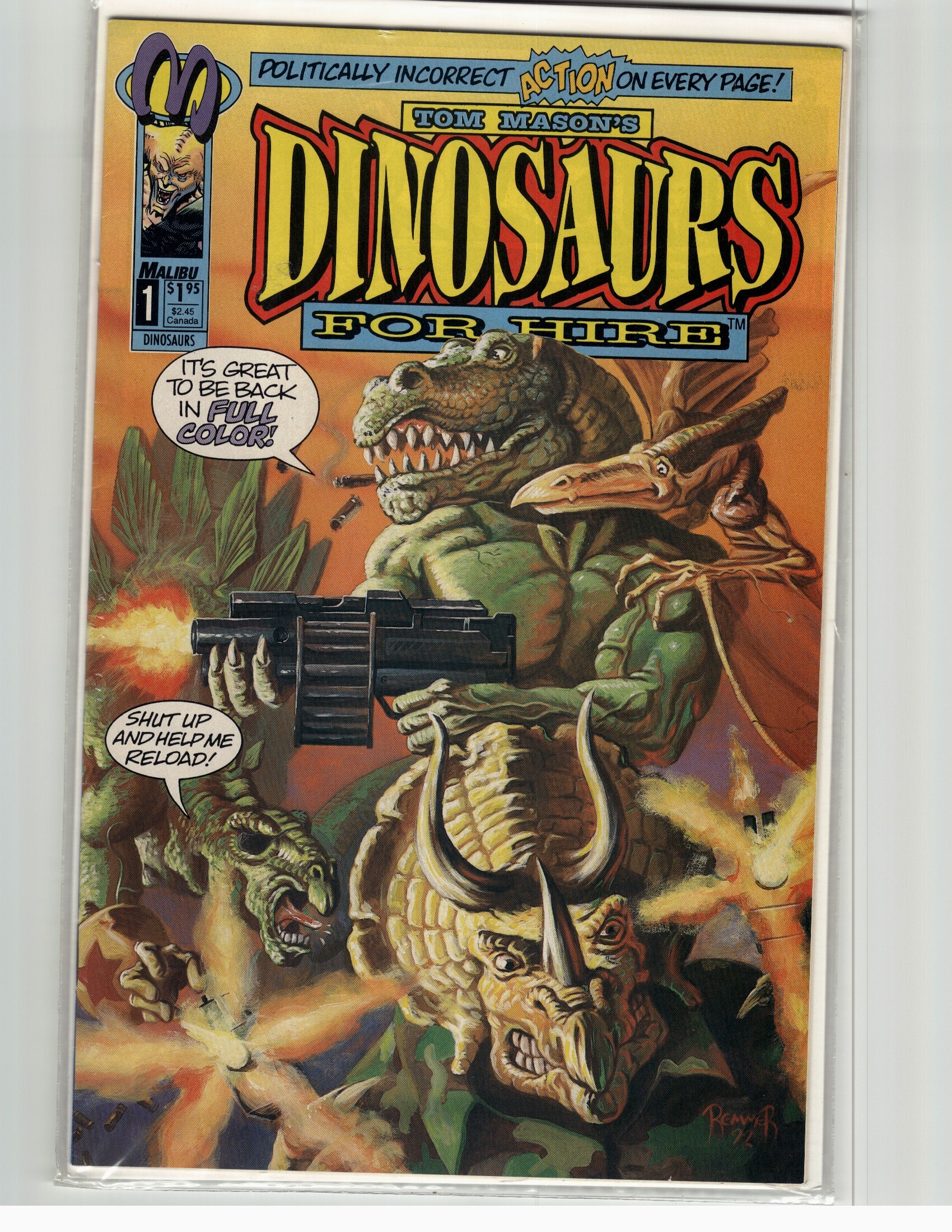 Dinosaurs for Hire #1 (1993) Dinosaurs for Hire | Comic Books - Modern ...