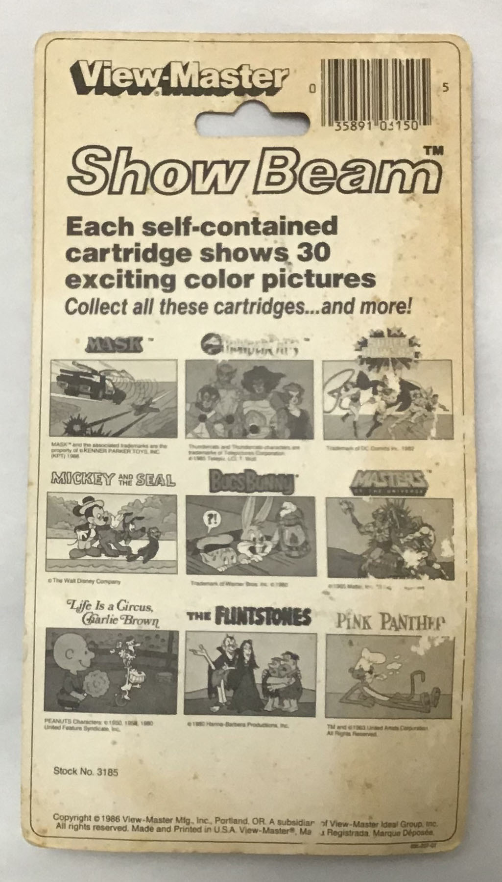 View-Master Show Beam Cartridge, Centurions, new in package | Comic ...