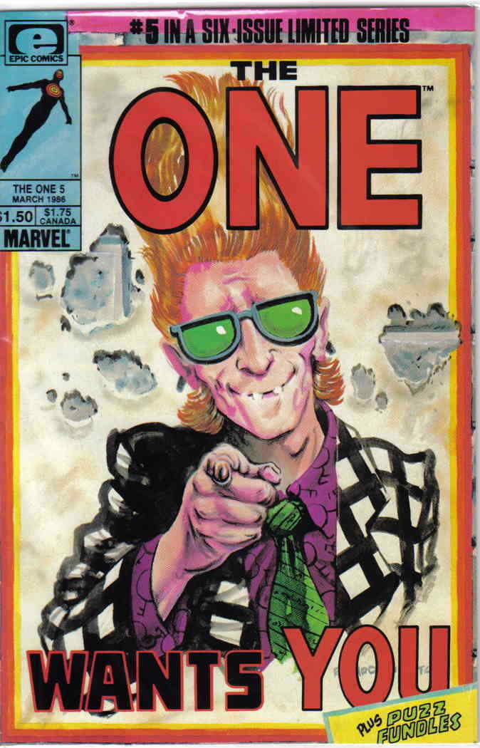 One, The #5 FN; Epic | Rick Veitch - Uncle Sam I Want You tribute - we ...