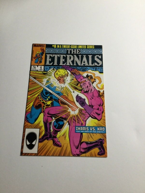The Eternals Vol 2 issue #6 Marvel Comics MCU Movie Ikaris vs Kro Nm ...