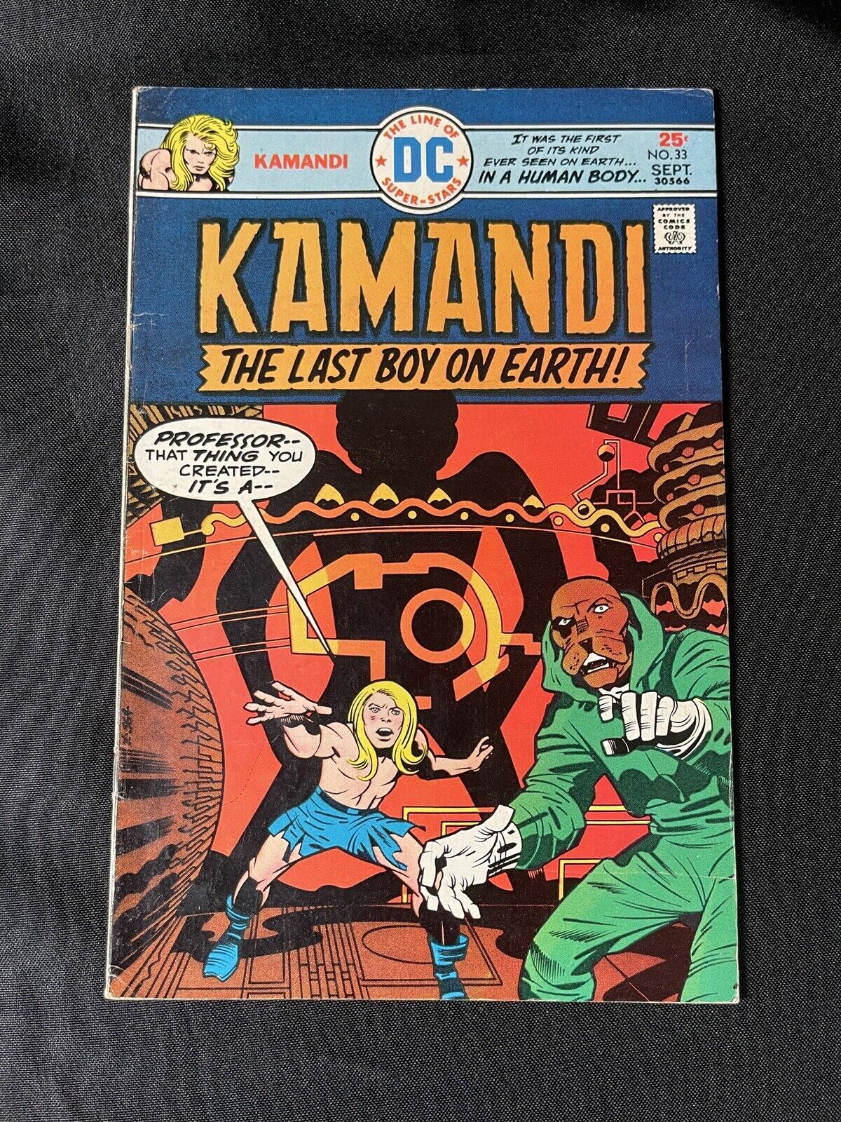 Kamandi - The Last Boy on Earth #33 (1972, DC) by Jack Kirby - Mark ...