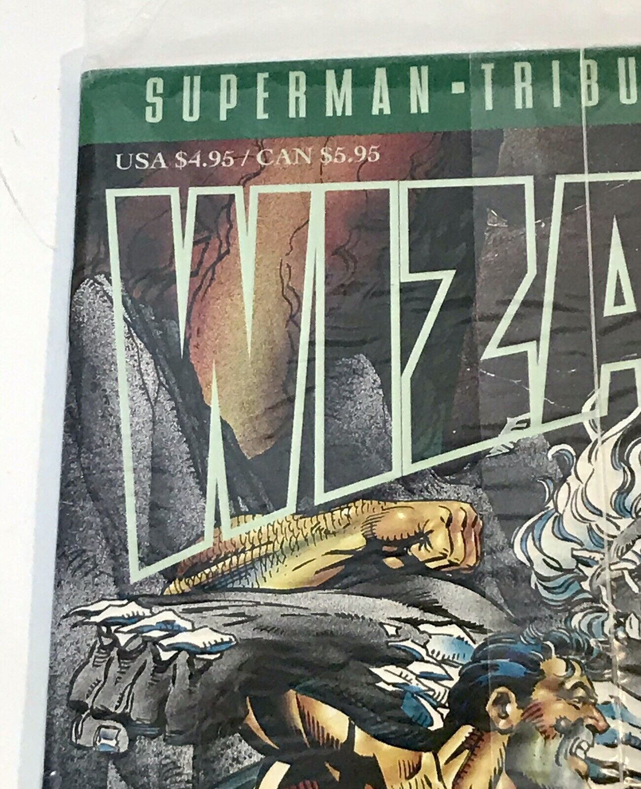 Wizard Superman Tribute First Edition Sealed With Card Magazine 1993 ...