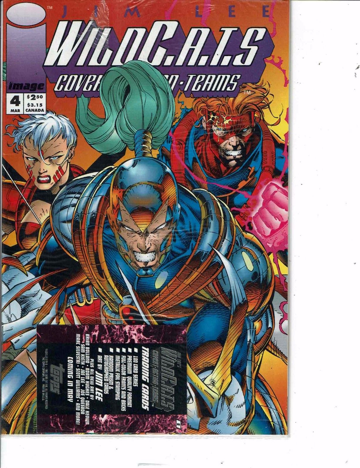 Lot Of 5 WildCats Covert Action Teams Image Comic Book #1 3 4 6 7 BH50 ...