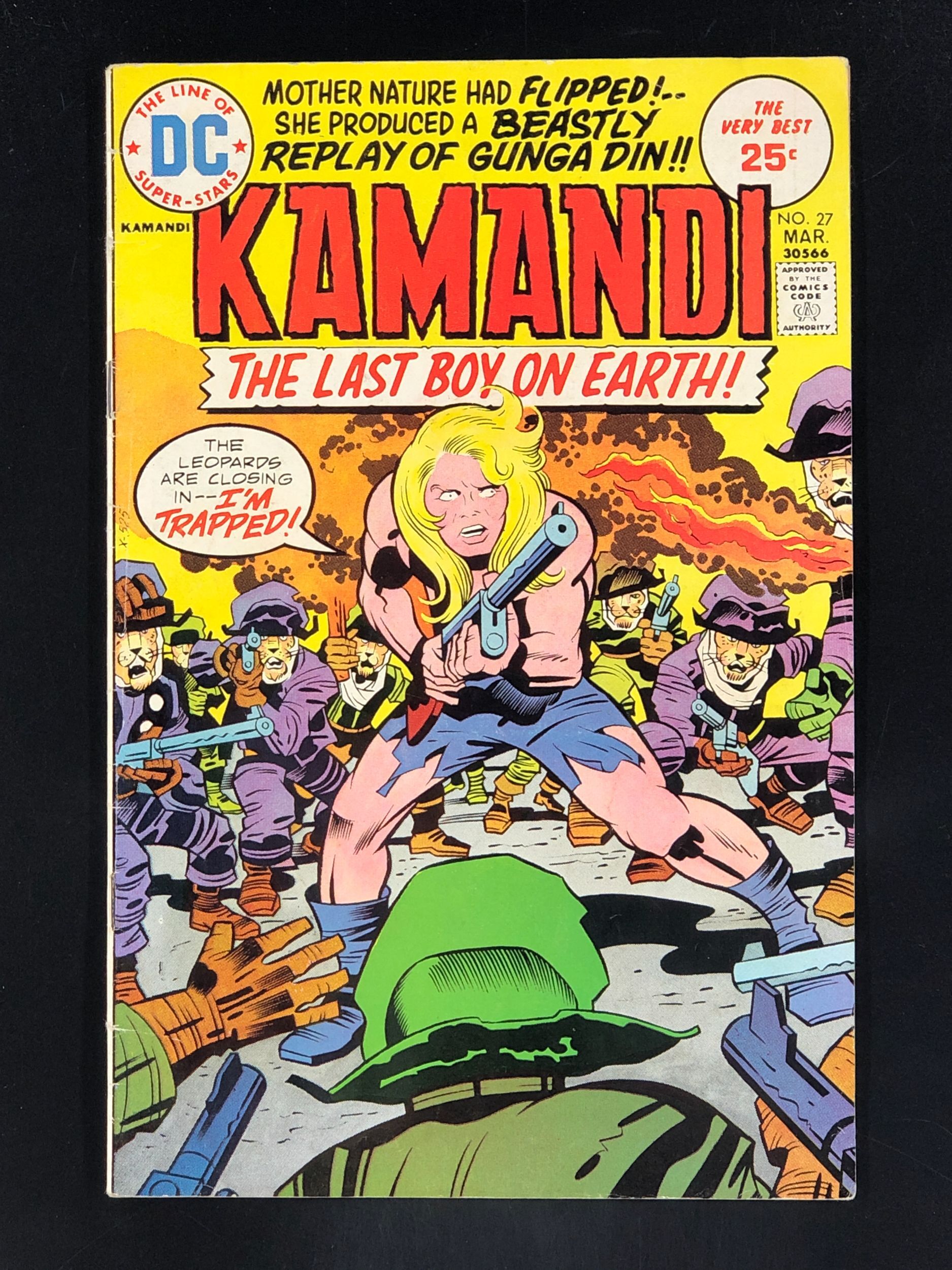 Kamandi, The Last Boy on Earth #27 (1975) | Comic Books - Bronze Age ...
