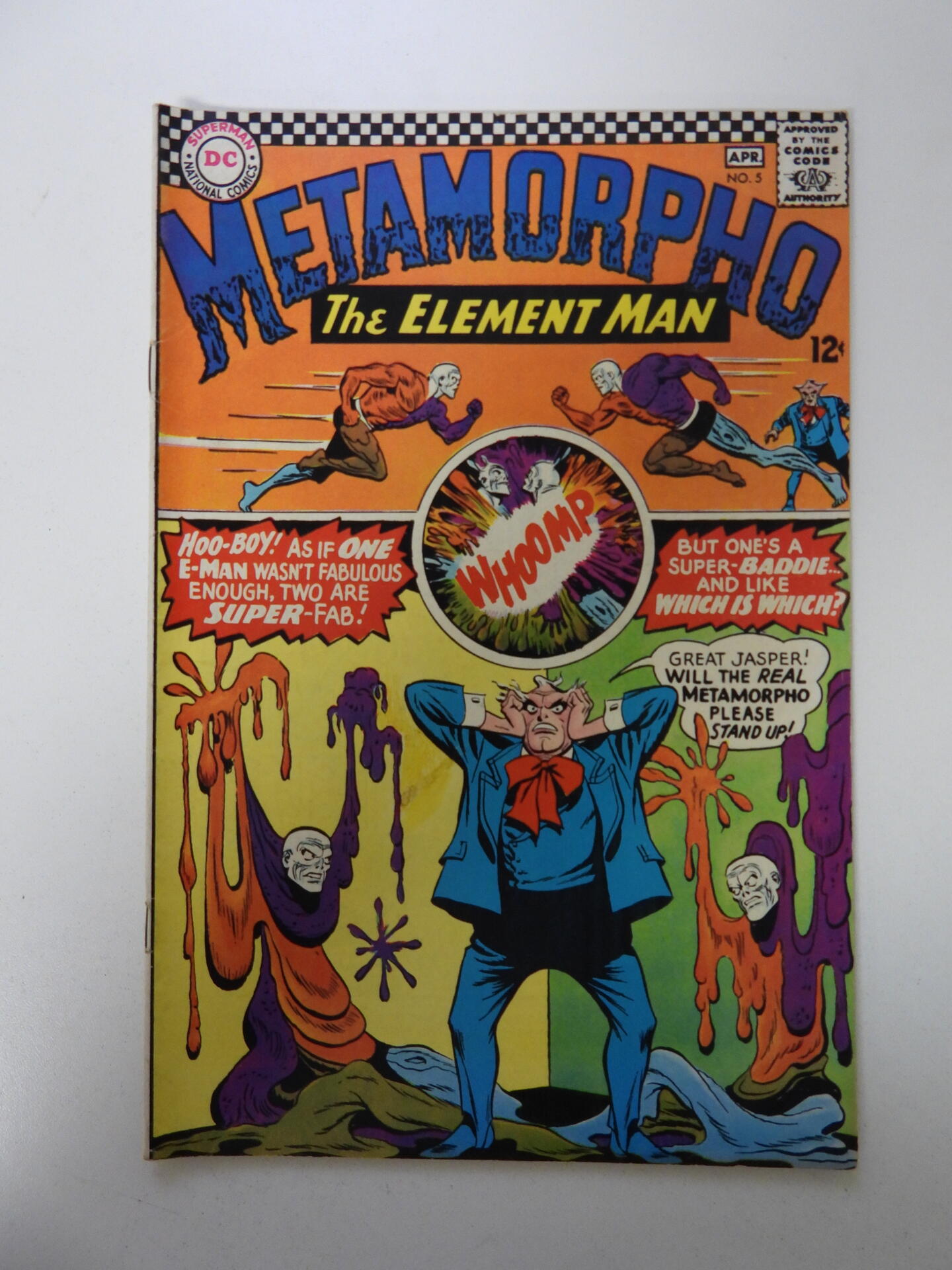 Metamorpho #5 (1966) FN condition "stain front cover" | Comic Books ...
