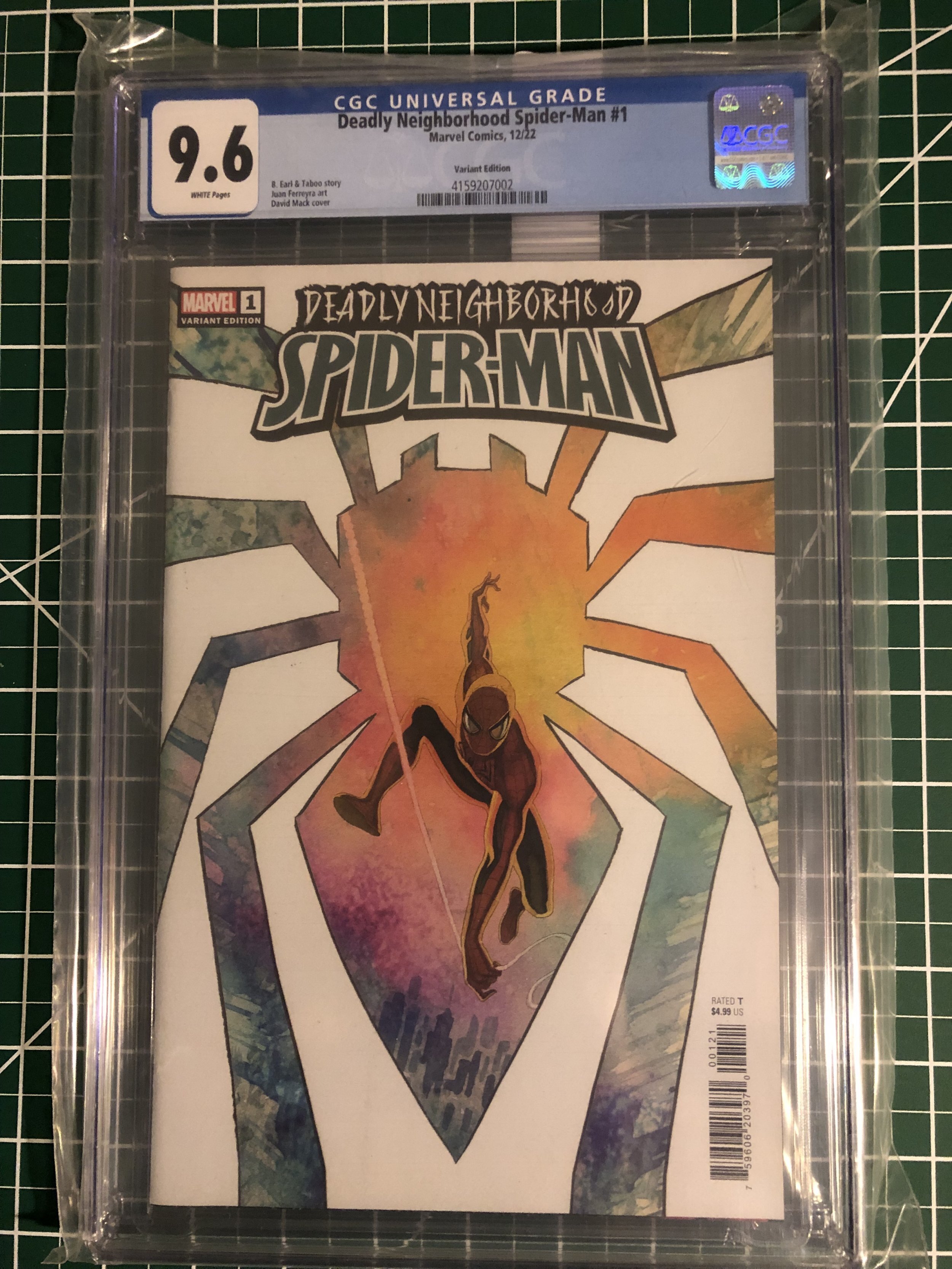 Deadly Neighborhood Spider-Man #1 Mack Cover (2022) | Comic Books ...